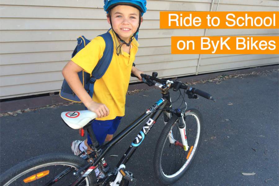 How to Encourage Your Kids To Ride To School – ByK Bikes AU